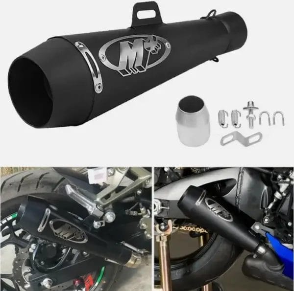 Exhaust M4 Black - Fancy Bikes.pk