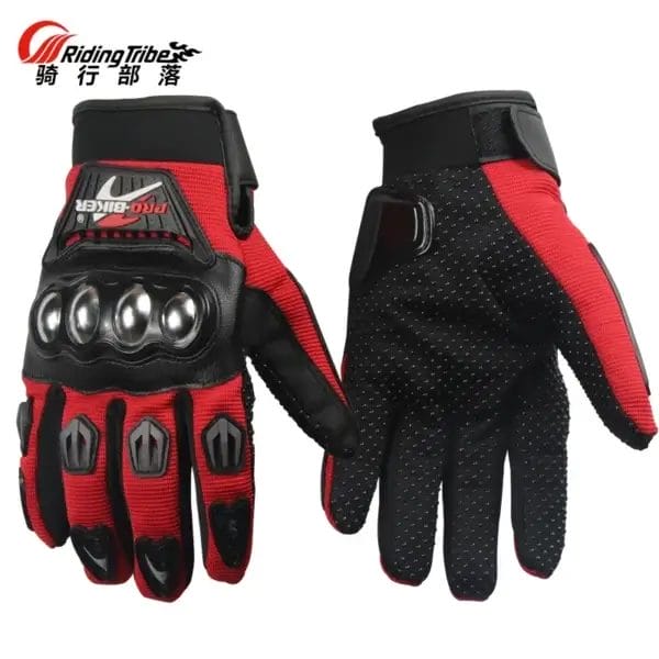 Gloves Pro-Biker Steel Knuckle - Fancy Bikes.pk