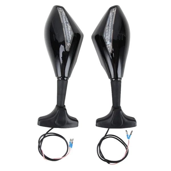 Side Mirror LED Heavy Bike Fairing - Fancy Bikes.pk